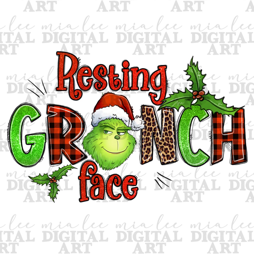Christmas Character Face Png Sublimation Design Download, Merry ...
