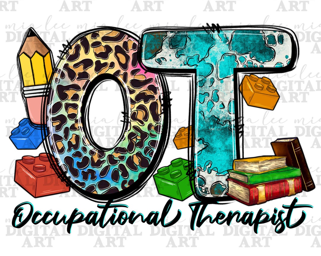 OT Occupational Therapist Png Sublimation Design Download, Medical Png ...