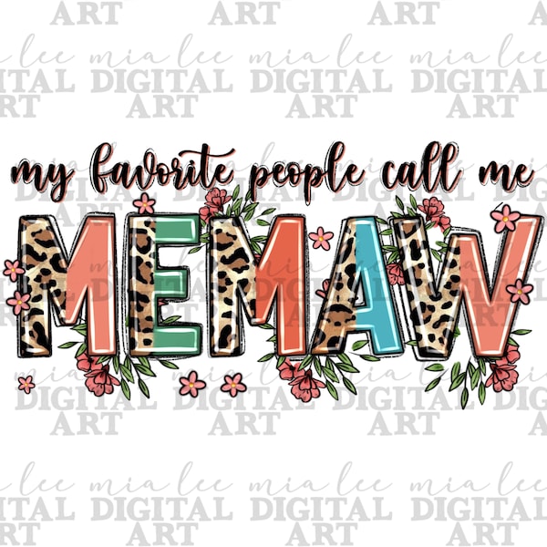 Memaw Shirt - Etsy