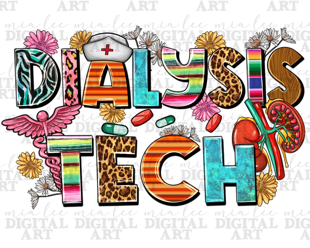 Dialysis Tech Png Sublimation Design Download, Nurse Png, Nursing Png ...
