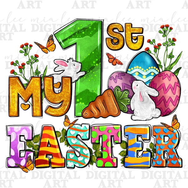 First Easter Design - Etsy