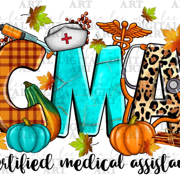 Medical Assistant Fall Png - Etsy