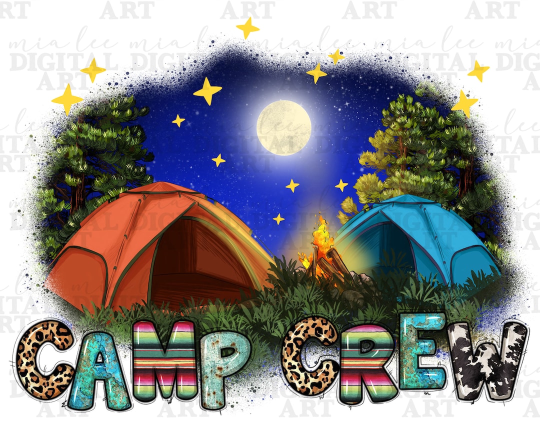 Camp Crew Png Sublimation Design Download, Western Camp Png, Camping ...