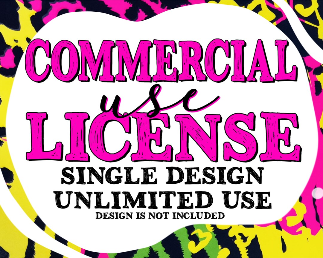 Commercial Use License for Small Businesses and Physical Products ...