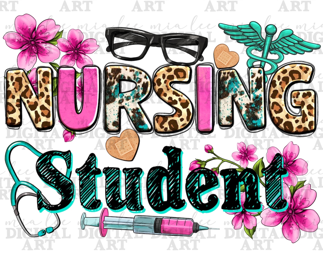 Nursing Student Png Sublimation Design Download, Nurse Png, Nursing Png ...