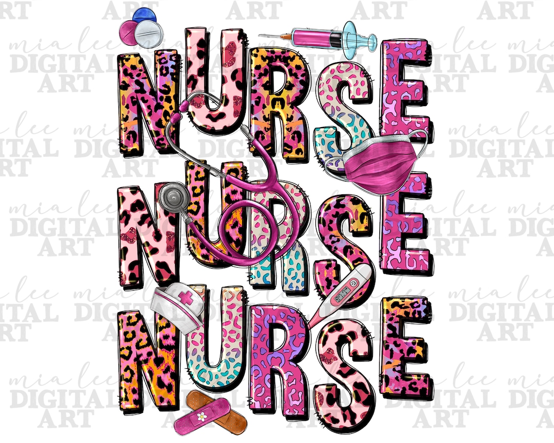 Nurse Png Sublimation Design Download, Nurse Png, Nursing Png, Nurse ...