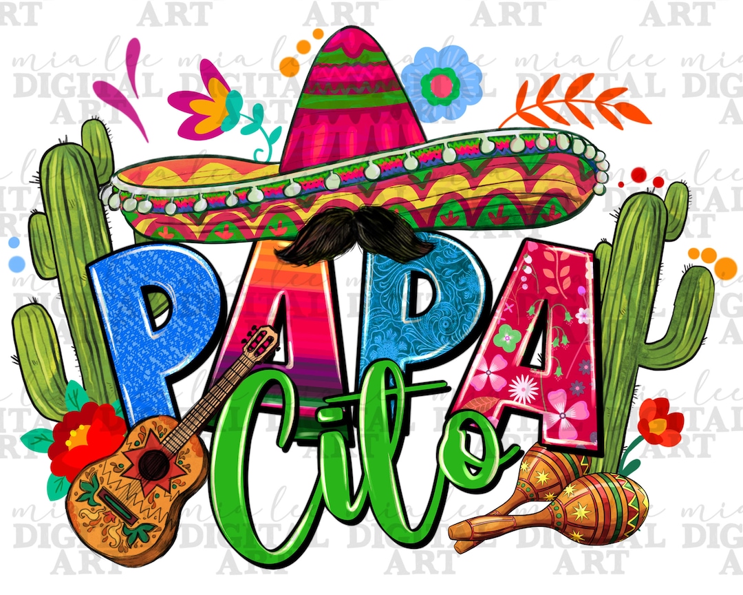 Papa Cito Png Sublimation Design Download, Mexican Png, Cinco De Mayo ...