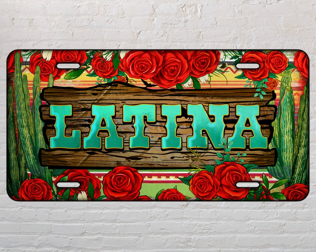 Latina License Plate Png Sublimation Design Download, Mexico License ...