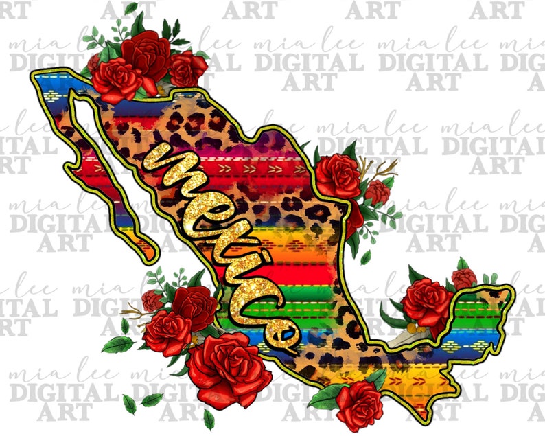 Mexico Map Png Sublimation Design Download, Cinco De Mayo Png, Mexico ...