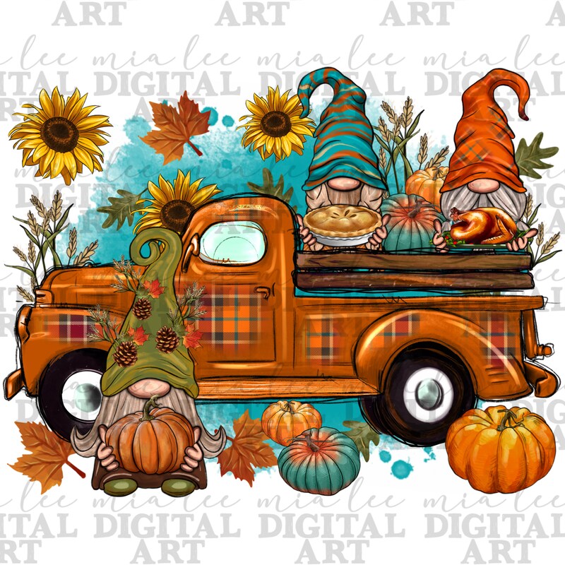 Fall Gnome Png - Etsy