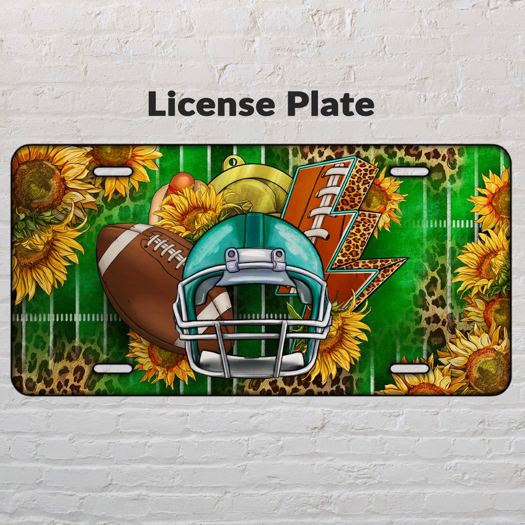 American Football License Plate Png, Football License Plate Png ...