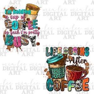 Coffee Bundle V2 Png Sublimation Design Download, Coffee Cup Png ...