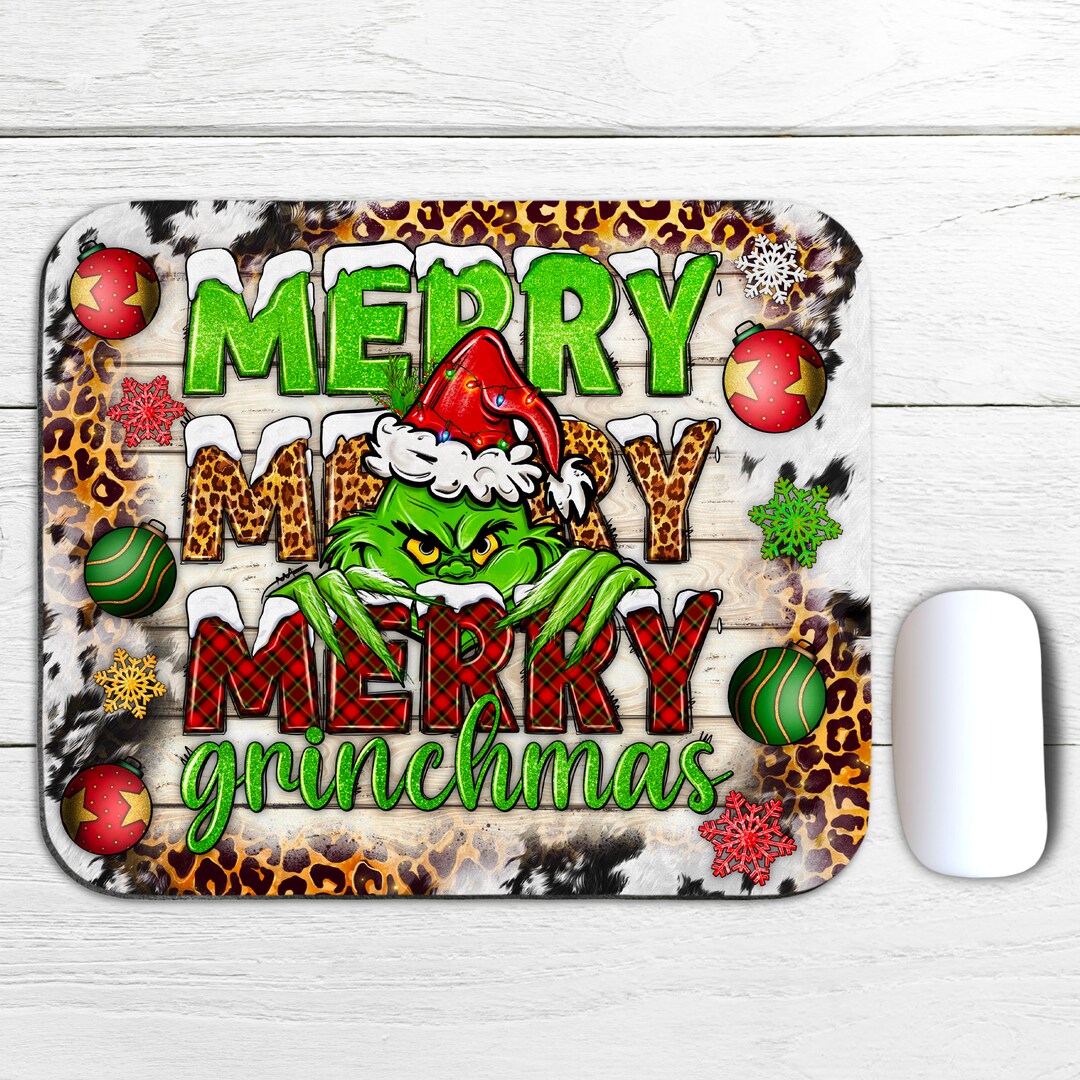 Christmas Character Mouse Pad Png Sublimation Design Download, Mouse ...