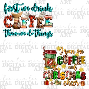 Coffee Bundle V1 Png Sublimation Design Download, Coffee Cup Png ...