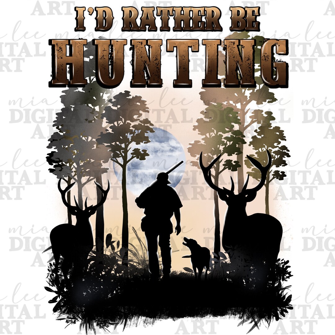 Deer Hunting Png Sublimation Design Download, Deer Design Png, Hunting ...