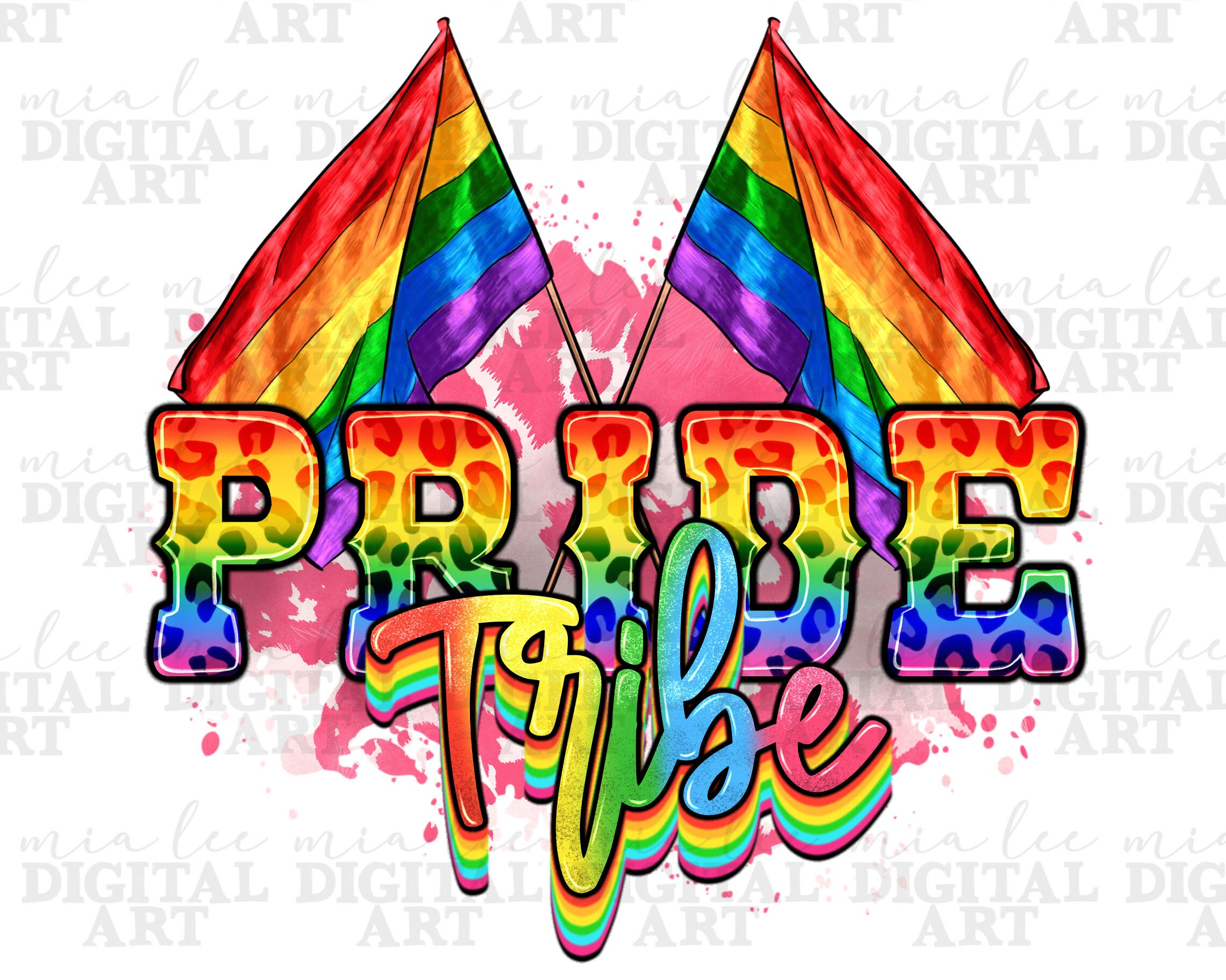 Pride Tribe Png Sublimation Design Download LGBTQ Png Love - Etsy