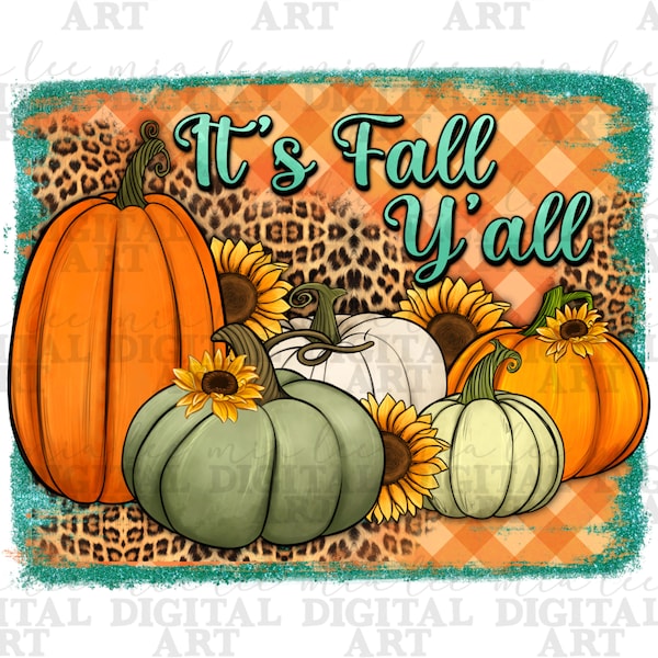 It's Fall Y'all - Etsy