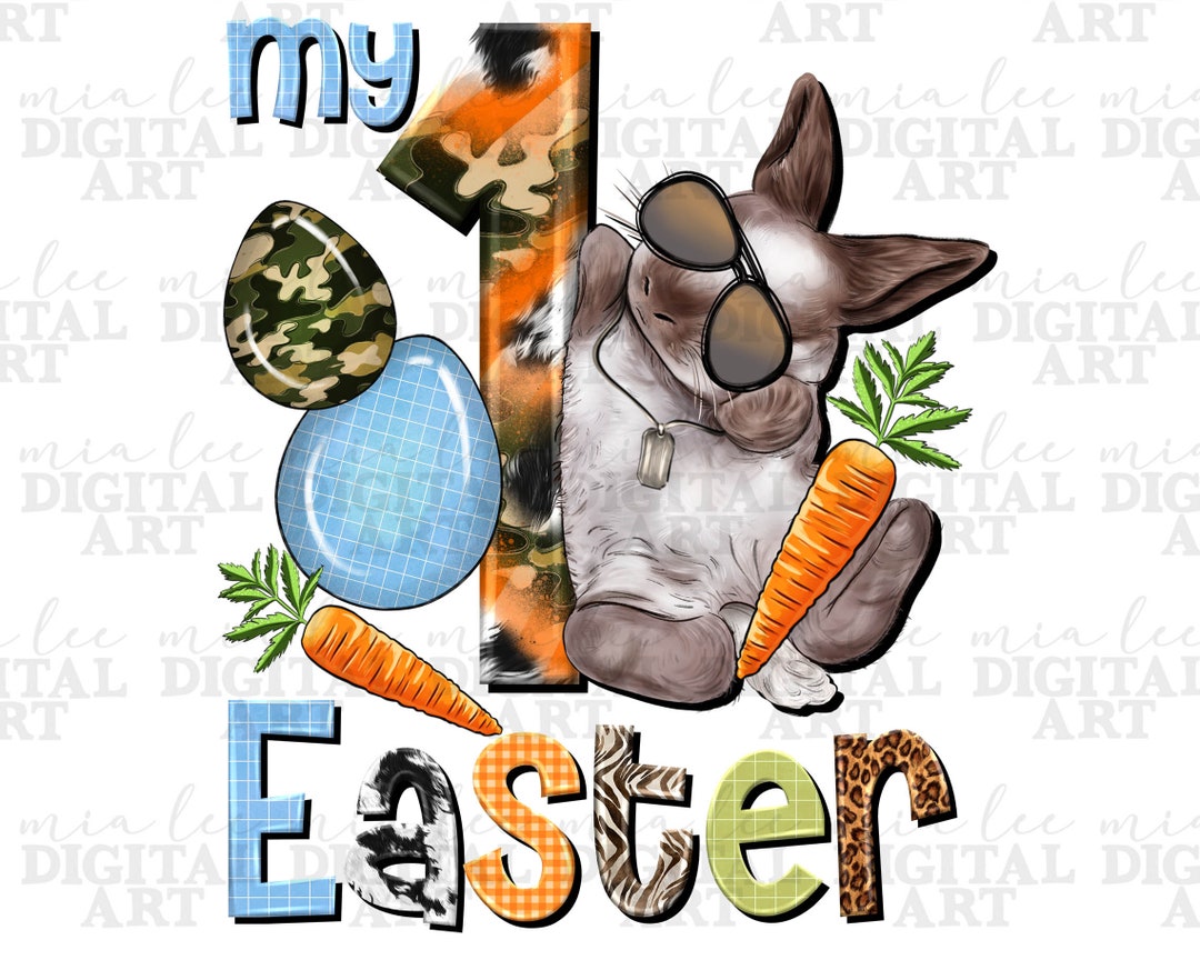 My First Easter Boy Png Sublimation Design Download, Happy Easter Day ...