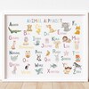Animal Alphabet Nursery Print in Watercolor - Etsy