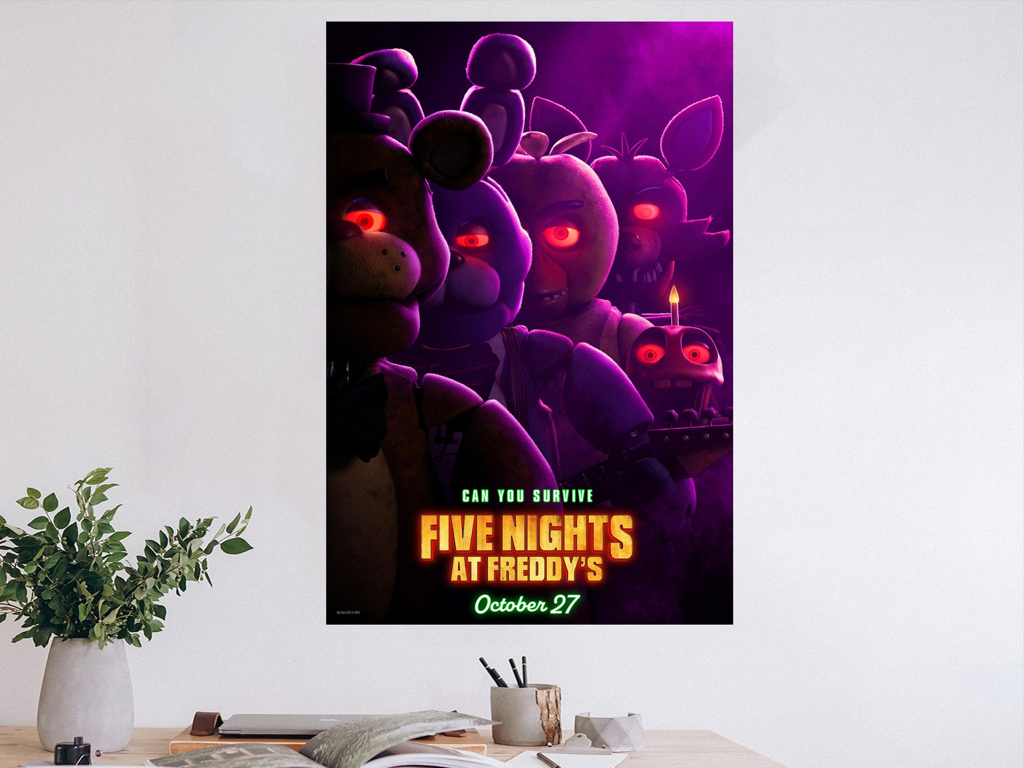 Five Nights at Freddys Movie Poster Exclusive Limited Edition ...