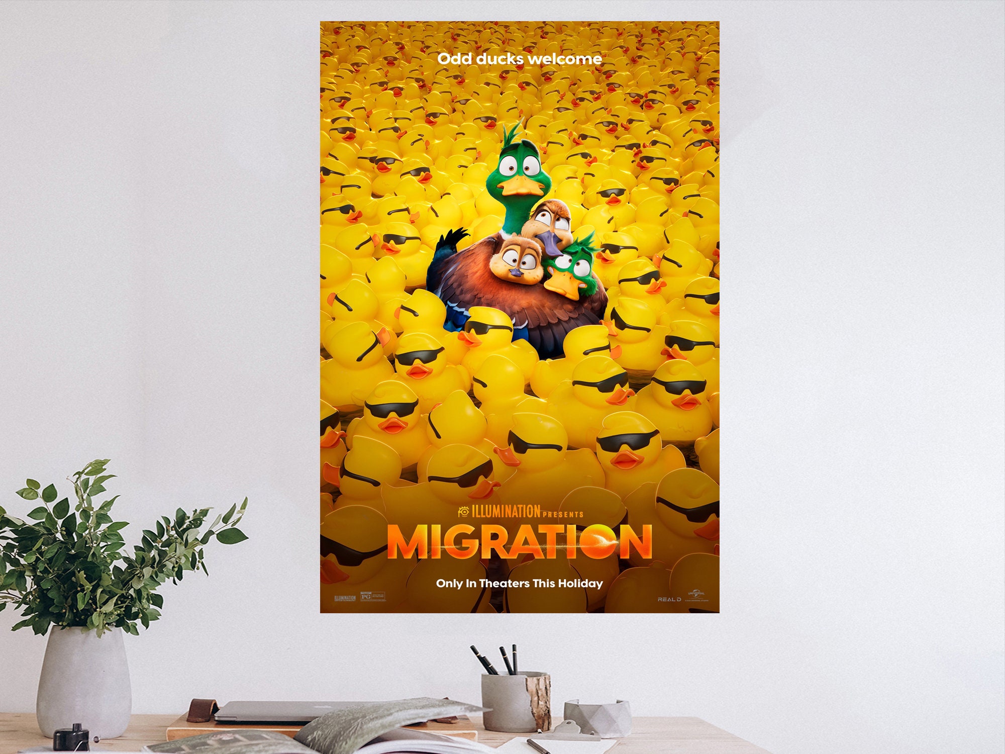 Migration Movie Poster Exclusive Limited Edition Collectible Unique ...