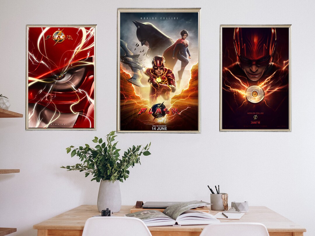 The Flash Movie Poster Exclusive Limited Edition Collectible Unique ...
