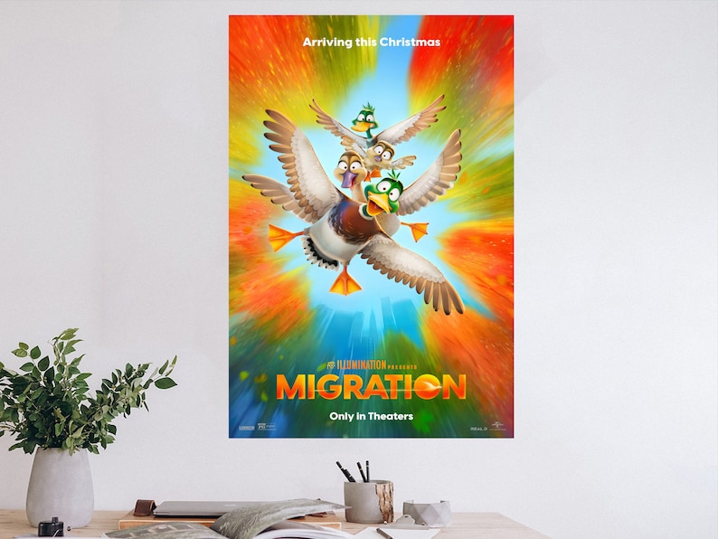 Migration Movie Poster Exclusive Limited Edition Collectible Unique ... Migration Movie Poster Exclusive Limited Edition Collectible Unique ...