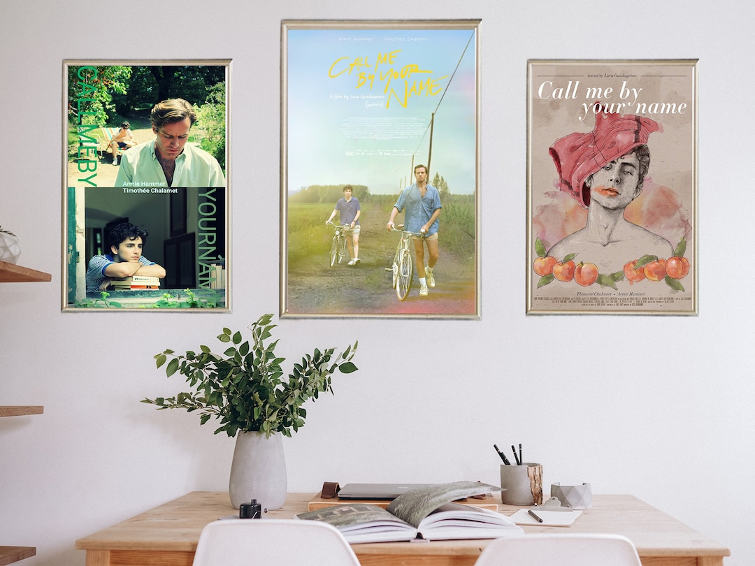 Call Me by Your Name Movie Poster Exclusive Limited Edition Collectible ...
