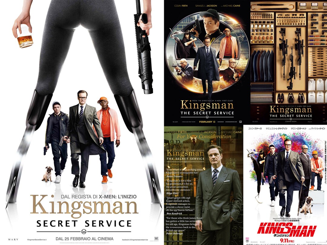 Kingsman: the Secret Service Movie Poster Exclusive Limited - Etsy