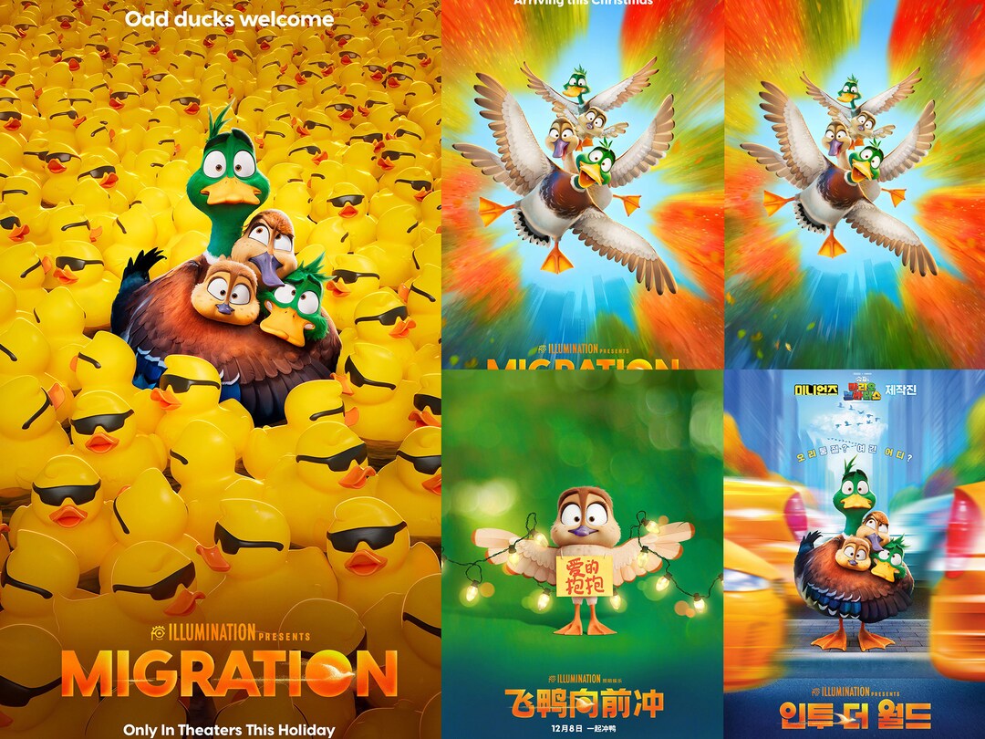 Migration Movie Poster Exclusive Limited Edition Collectible Unique ...