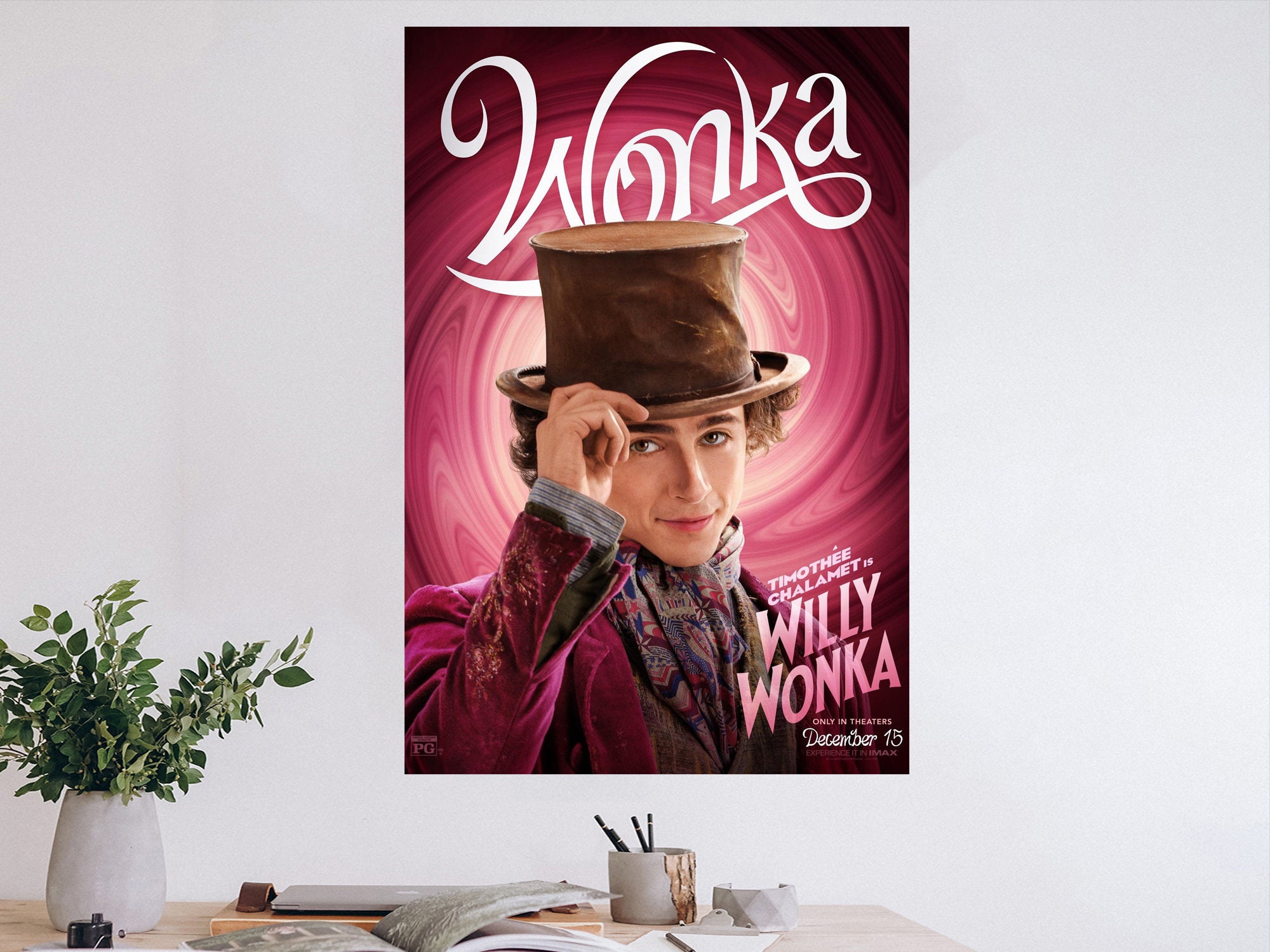 Wonka Movie Poster Exclusive Limited Edition Collectible - Etsy