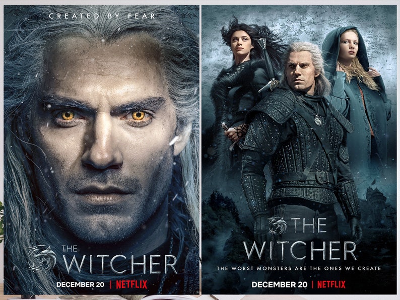 The Witcher Season Custom Movie Poster: Personalized Film - Etsy