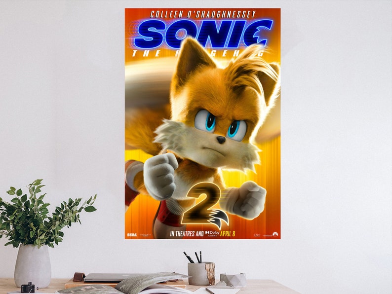 Sonic the Hedgehog 2 Movie Poster Exclusive Limited Edition - Etsy