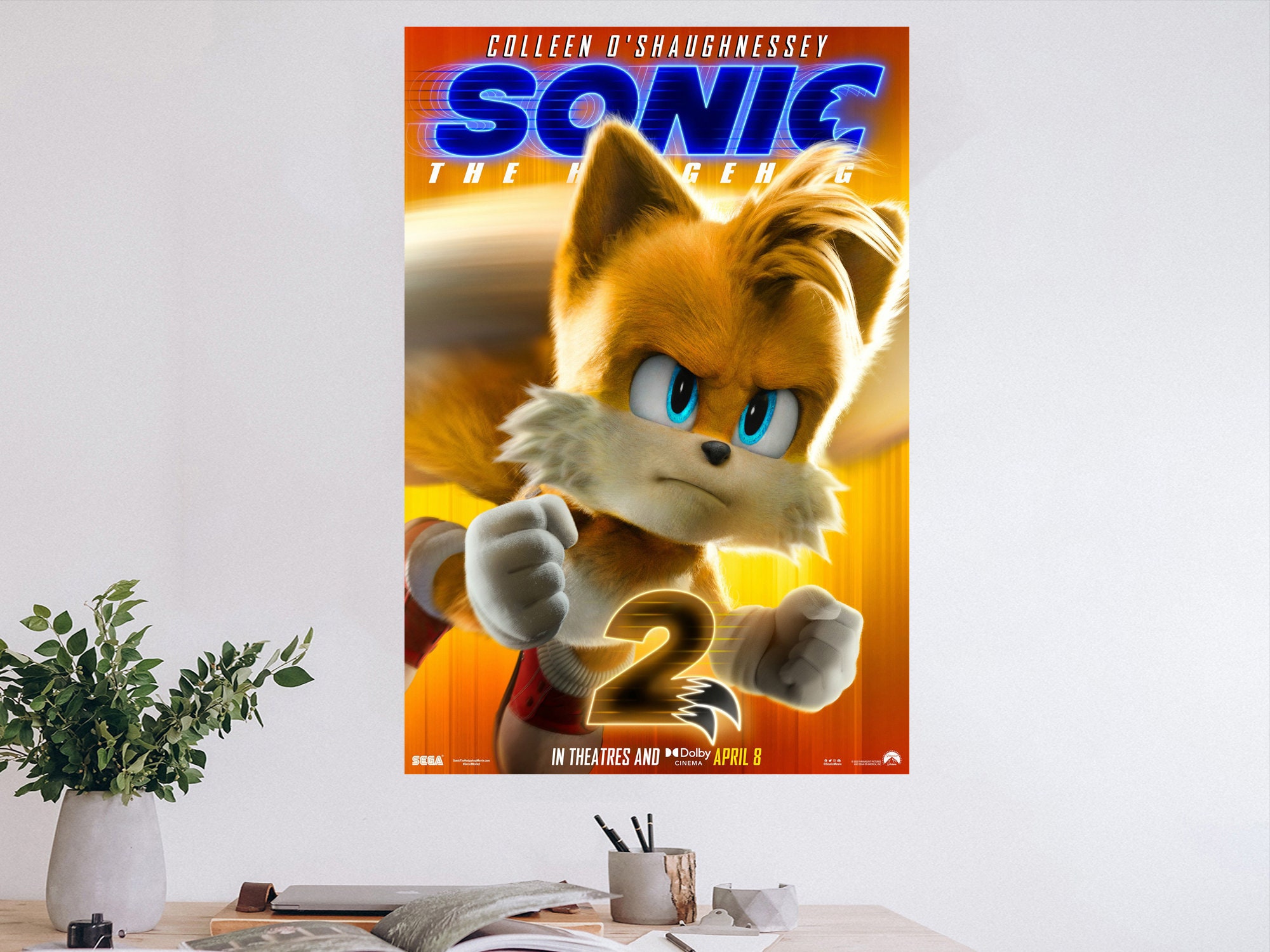 Sonic the Hedgehog 2 Movie Poster Exclusive Limited Edition - Etsy