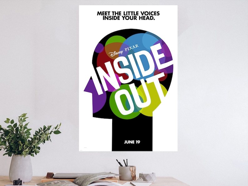 Inside Out Movie Poster Exclusive Limited Edition - Etsy