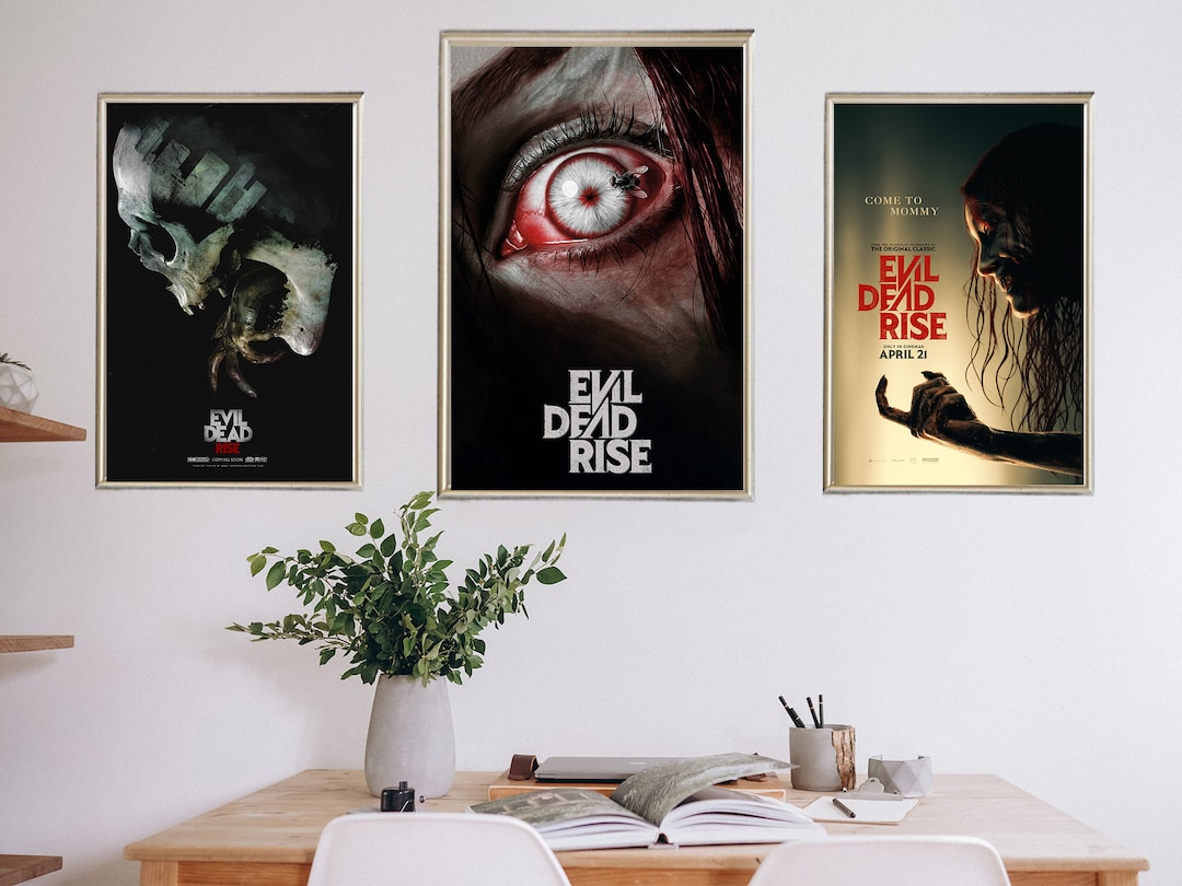 Evil Dead Rise Movie Poster Exclusive Limited Edition Collectible ...