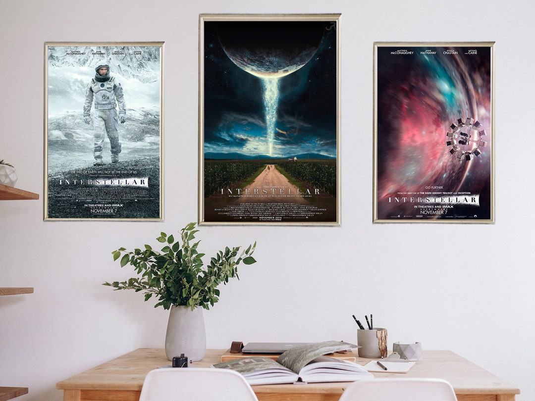 Interstellar Movie Poster Exclusive Limited Edition Collectible Unique ...