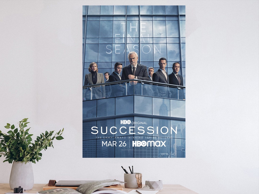 Succession Season 4 Movie Poster Exclusive Limited Edition Collectible ...
