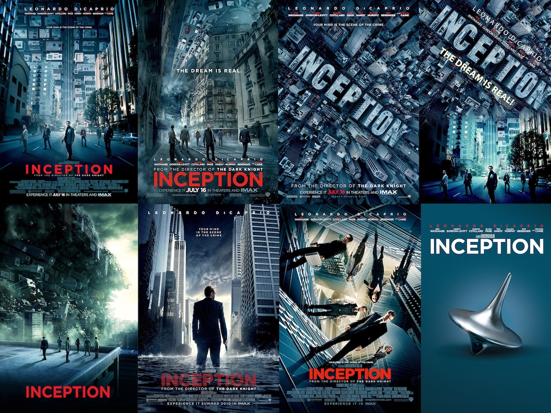 Inception Movie Poster Exclusive Limited Edition Collectible Unique ...