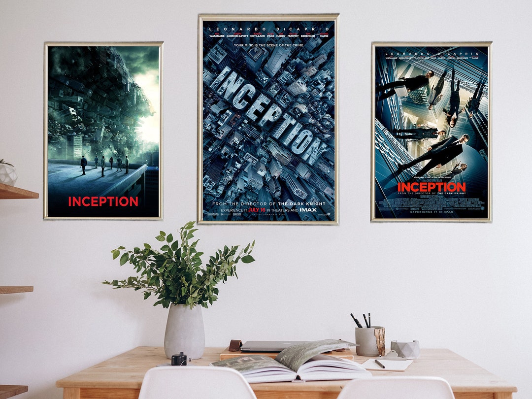 Inception Movie Poster Exclusive Limited Edition Collectible Unique ...