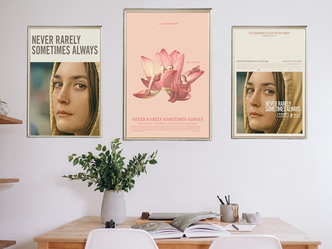 Never Rarely Sometimes Always Movie Poster Exclusive Limited Edition ...