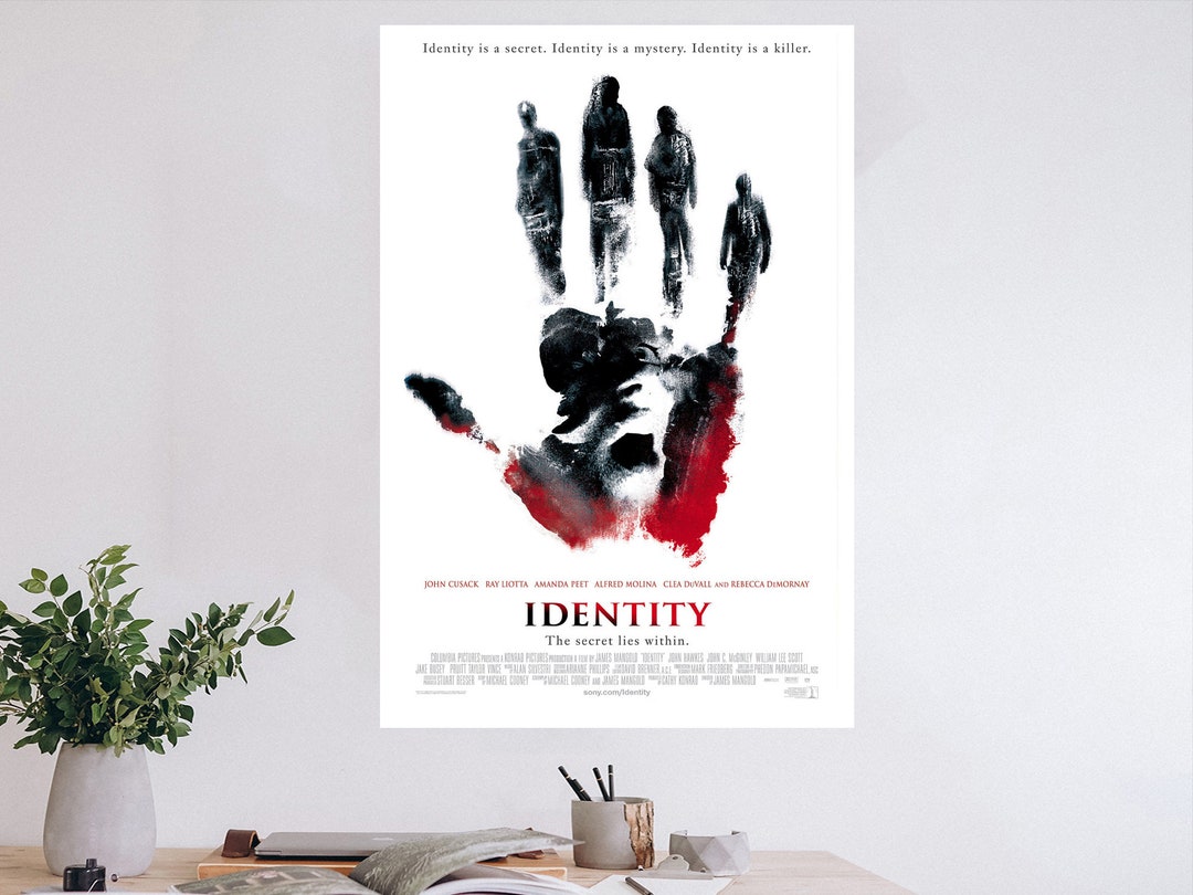 Identity Movie Poster Exclusive Limited Edition Collectible Unique Room ...