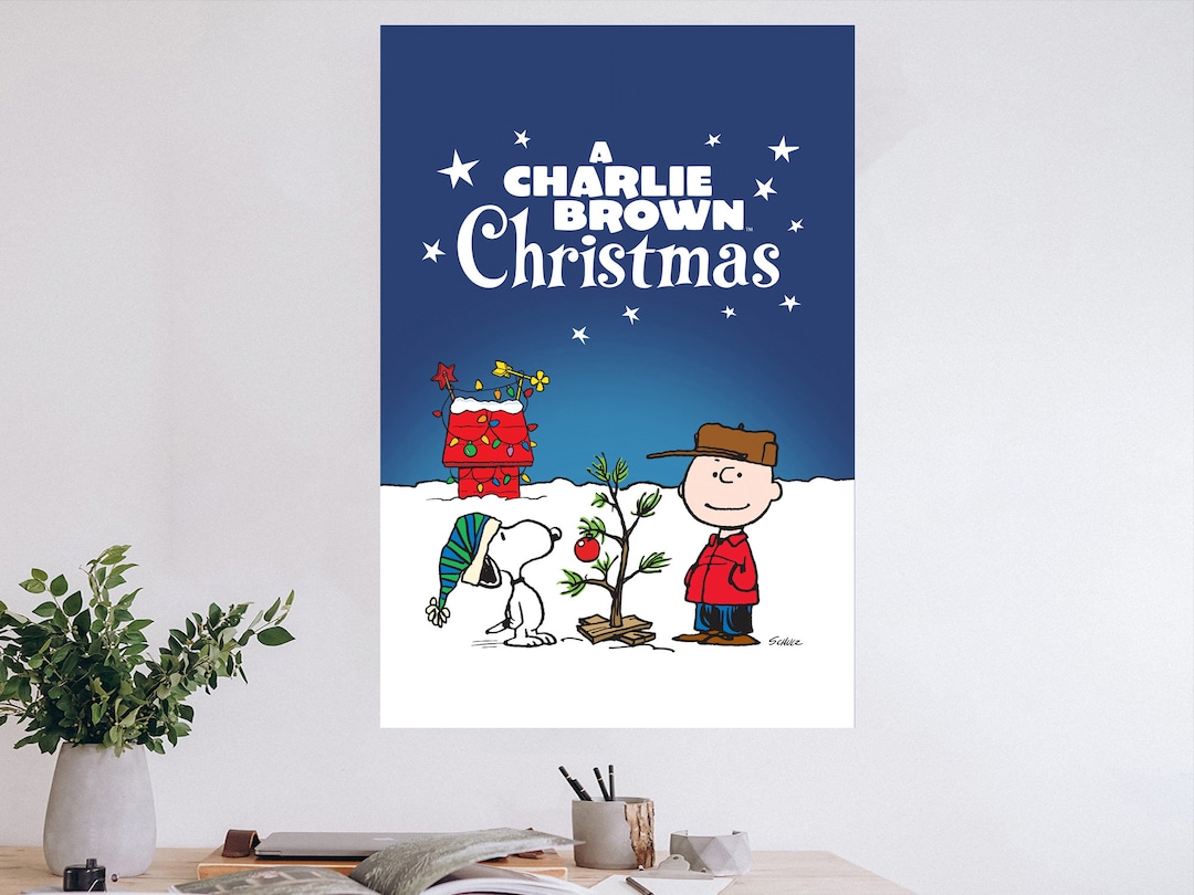 A Charlie Brown Christmas Movie Poster Exclusive Limited Edition ...