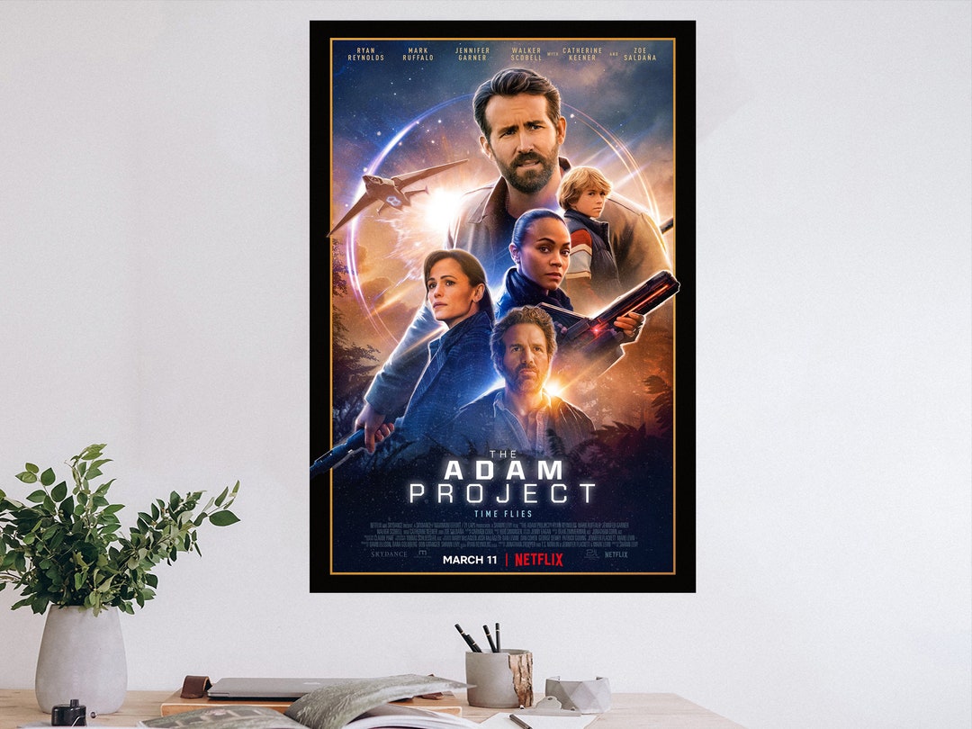 The Adam Project Movie Poster Exclusive Limited Edition Collectible ...