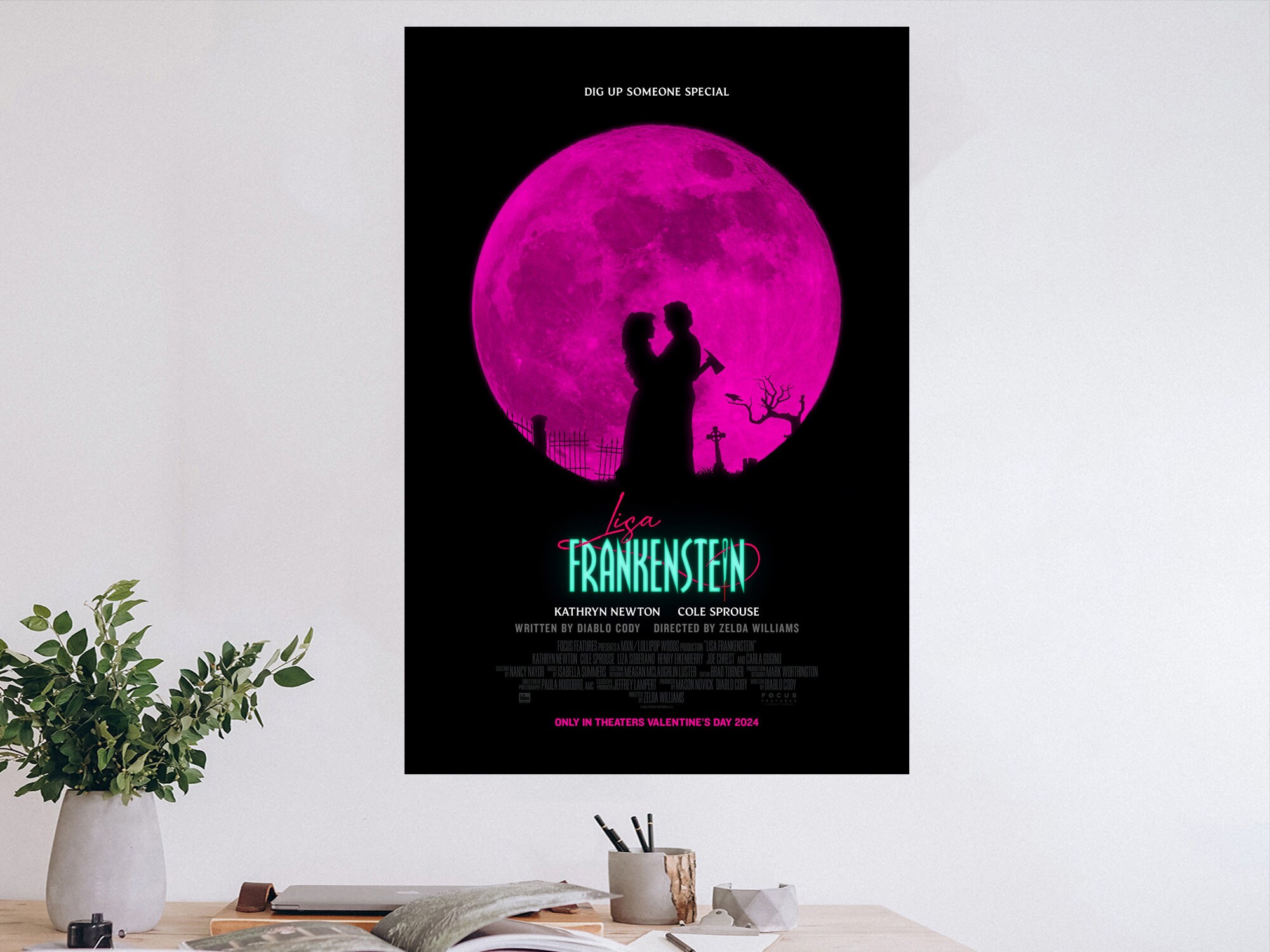 Lisa Frankenstein Movie Poster sold by Ismail Abdullah | SKU 152112394 ...