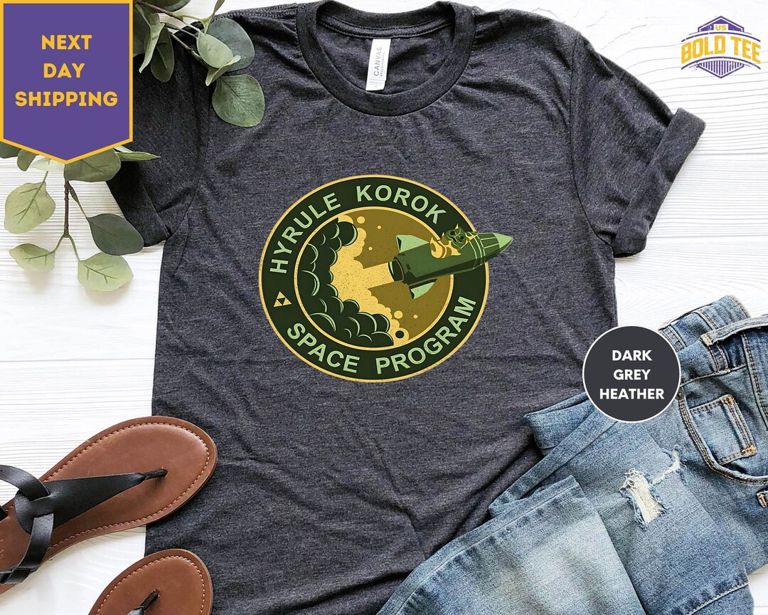 Hyrule Space Program, Retro Korok Space Program Shirt, Breath of the ...