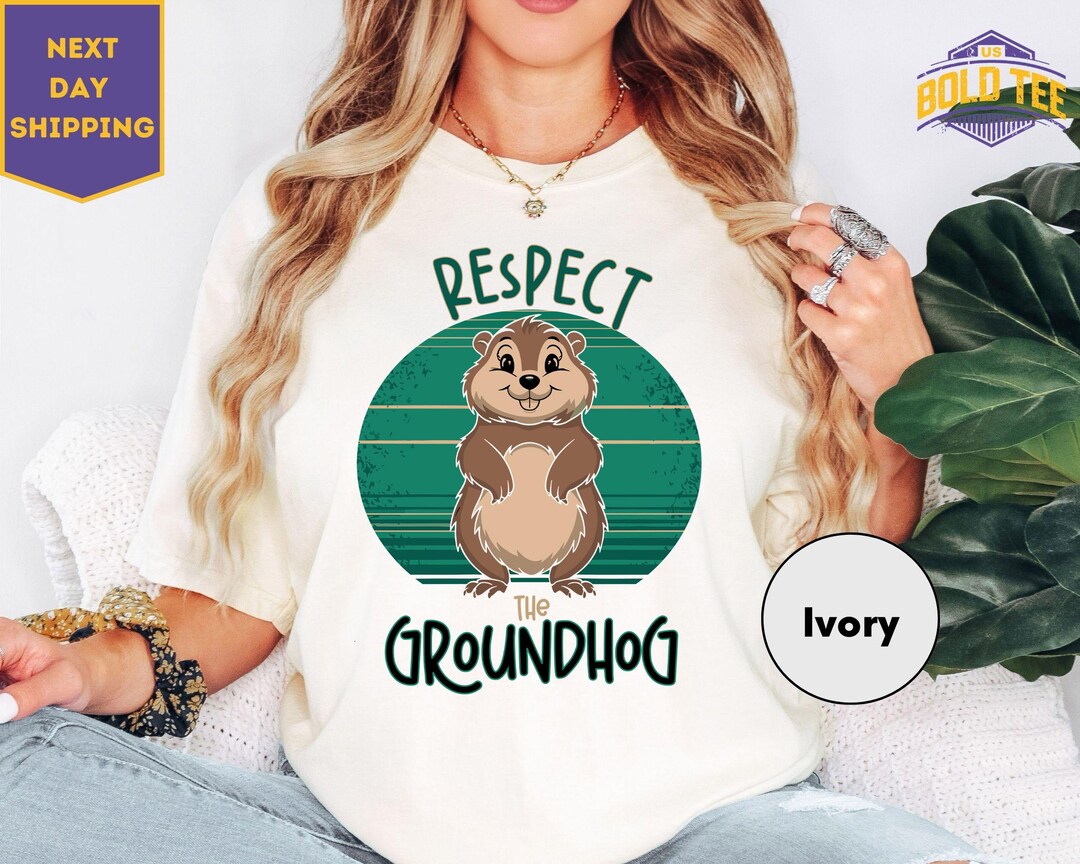 Comfort Colors Happy Groundhogs Day Shirt, Groundhog Gifts, Groundhog T ...