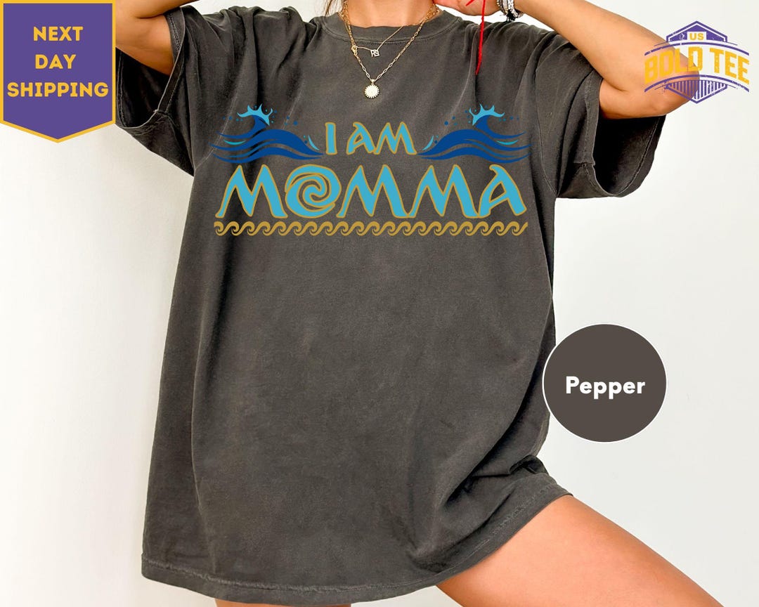 Comfort Colors Moana Shirt, Moana Mom Shirt, Polynesian Shirt, Mama ...