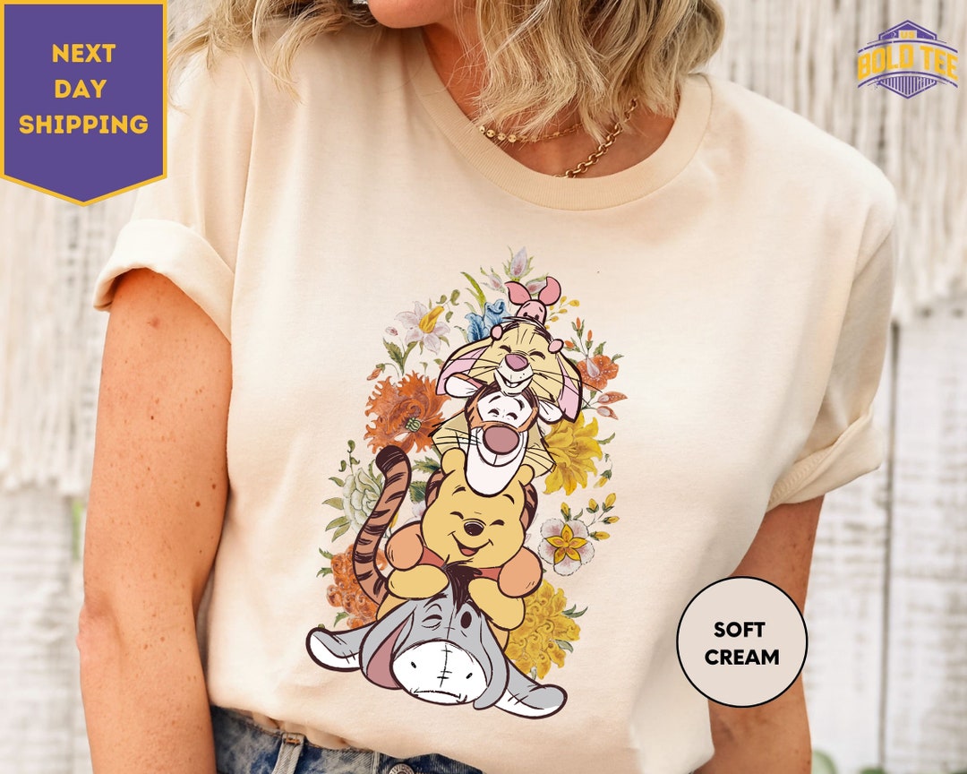 The Pooh Shirt, Disney Pooh Bear Shirt, Retro Winnie the Pooh and ...