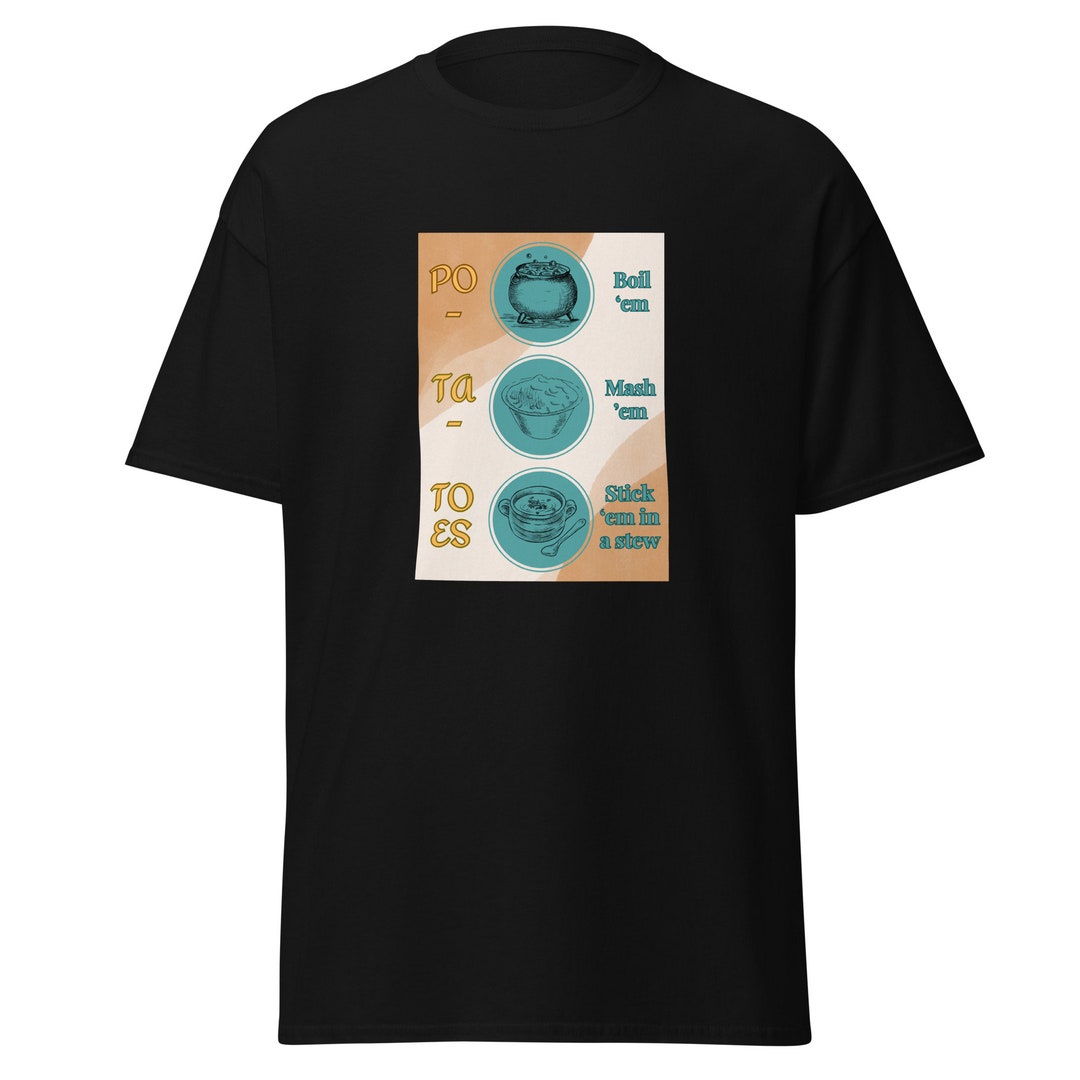 Lord of the Rings Po-ta-toes T-shirt - Etsy